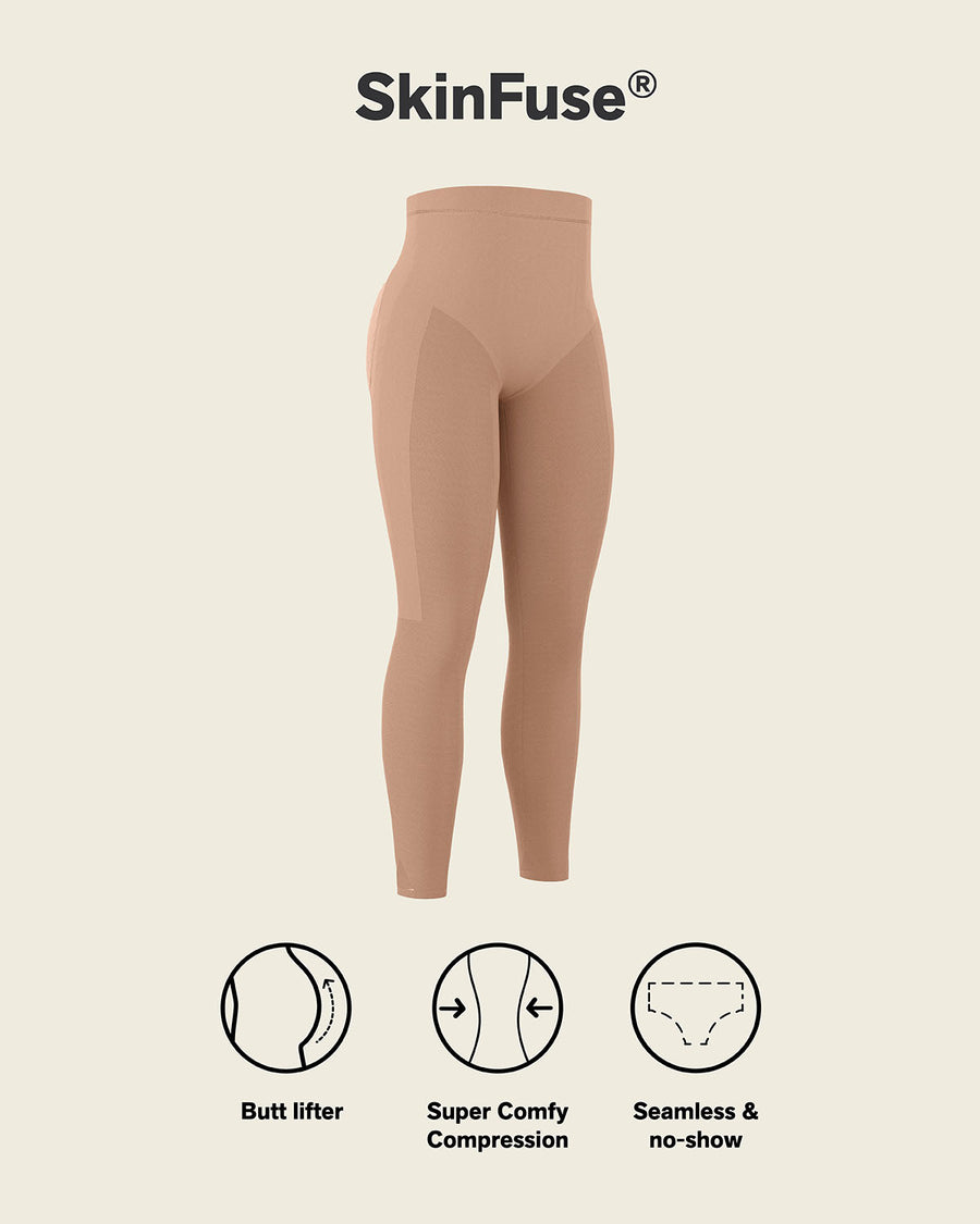 Invisible High-Waisted Capri Shaper | Leonisa