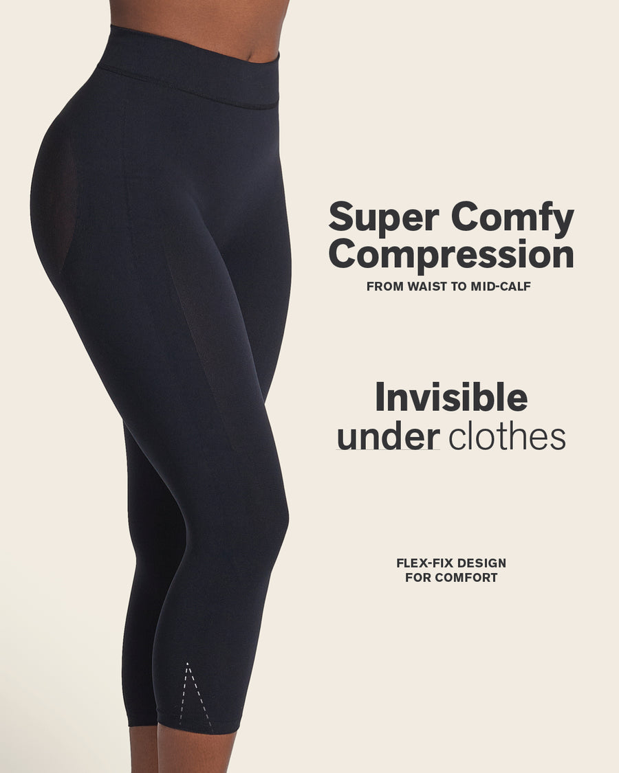 Invisible High-Waisted Capri Shaper | Leonisa