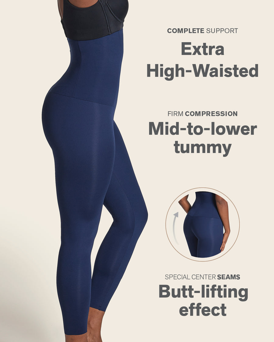 Extra High Waisted Firm Compression Legging | Leonisa