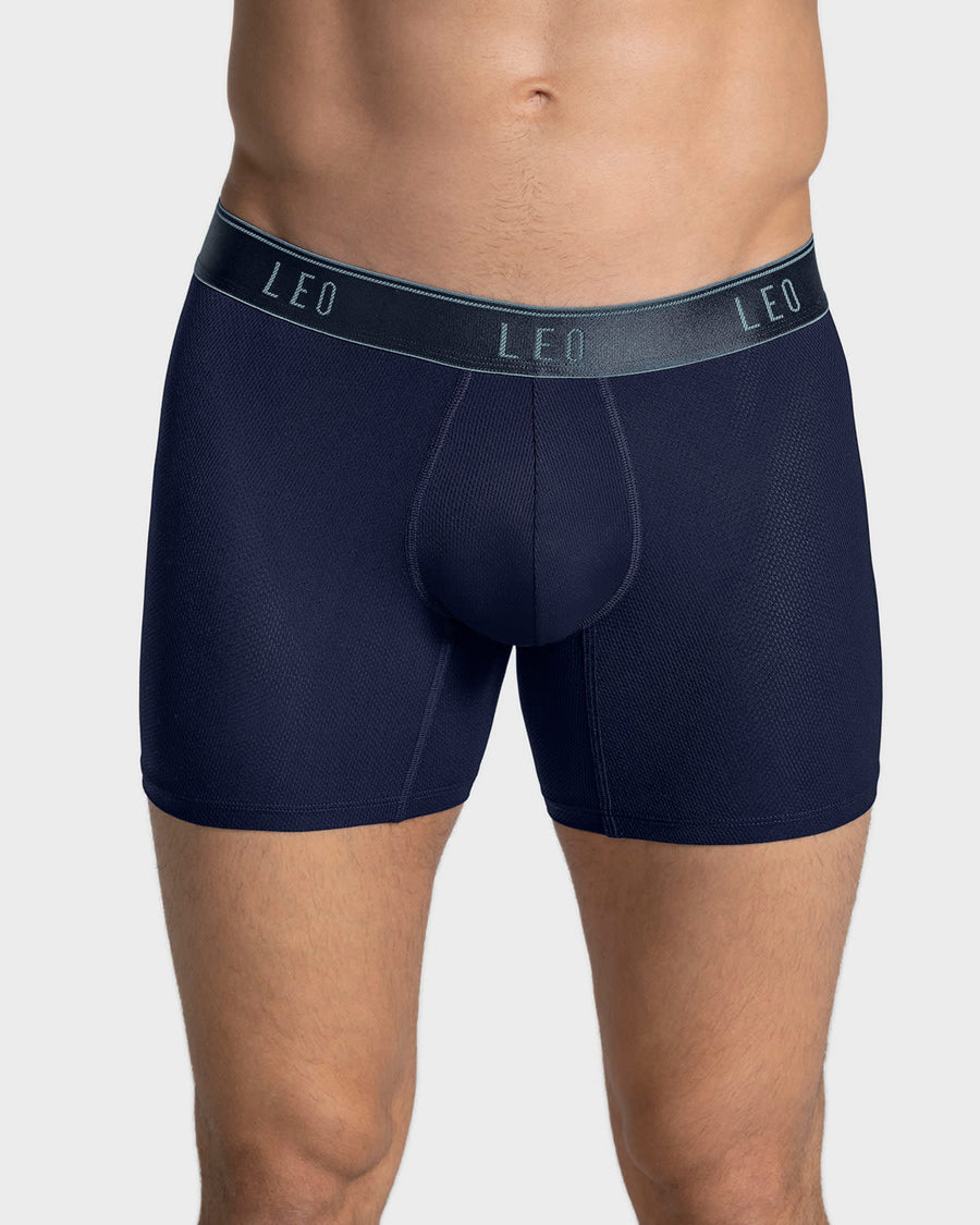 3-Pack Ultra-Light Boxer Briefs with Ergonomic Pouch | Leonisa