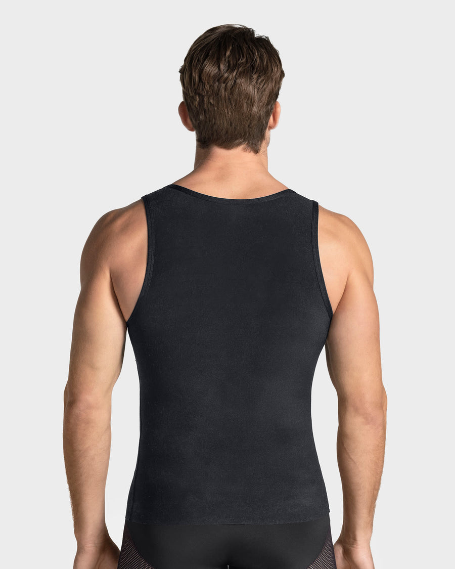 3-Pack Stretch Cotton Firm Compression Shaper Tanks | Leonisa