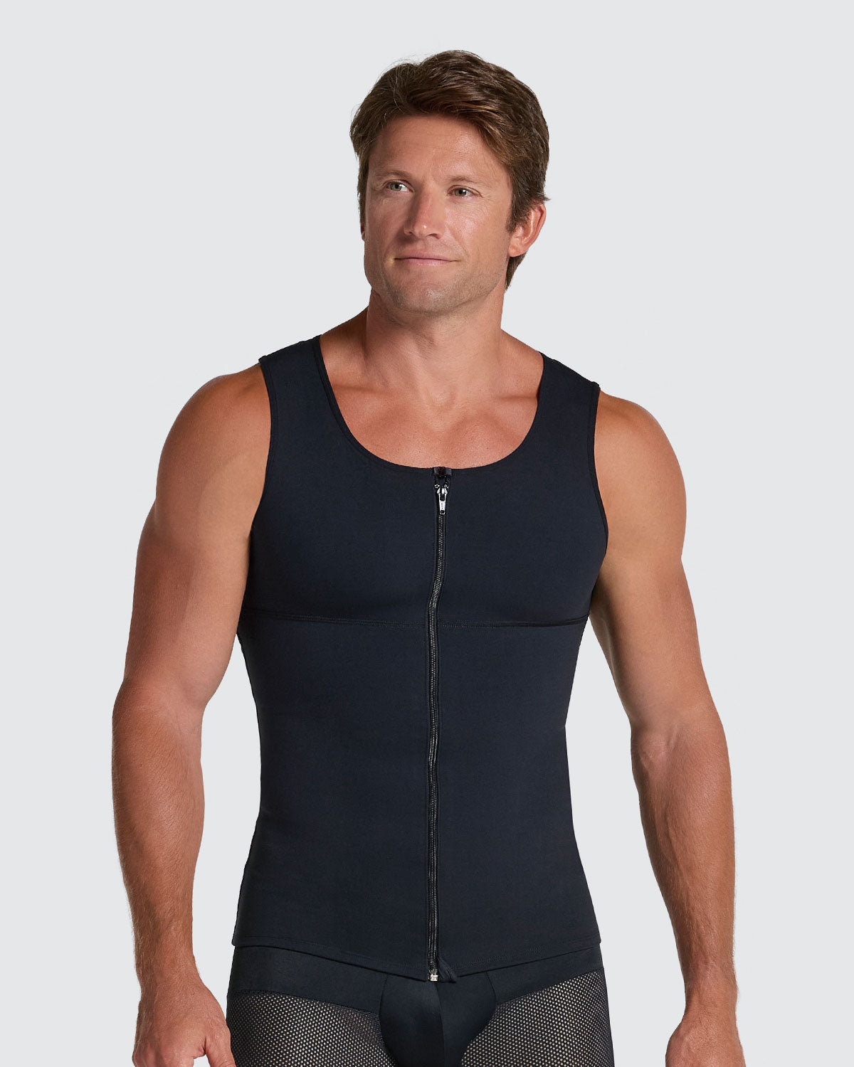 Moderate Shaper Vest with Double-Layered Abs & Back Support | Leonisa