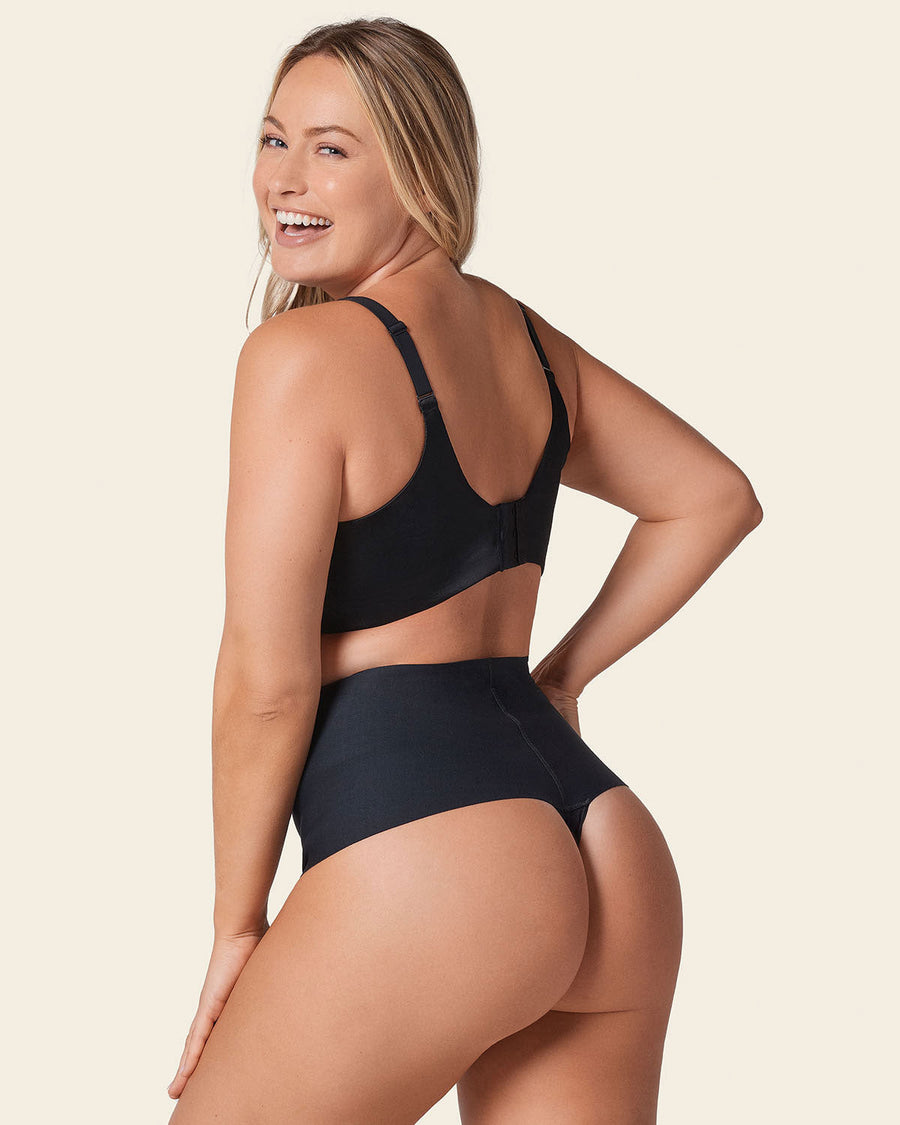 High-Tech High-Waisted Sculpting Thong | Leonisa