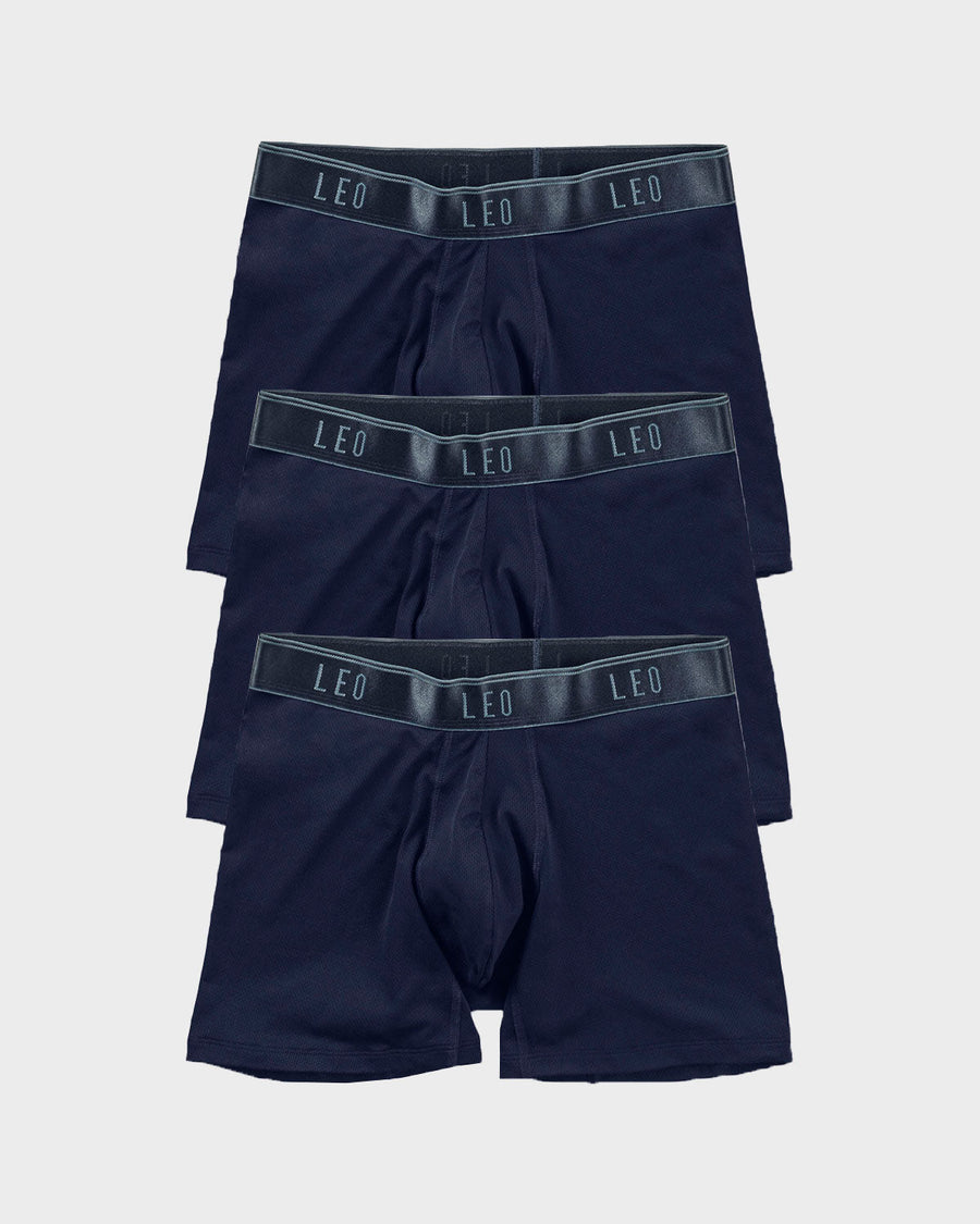 3-Pack Ultra-Light Boxer Brief with Ergonomic Pouch | Leonisa